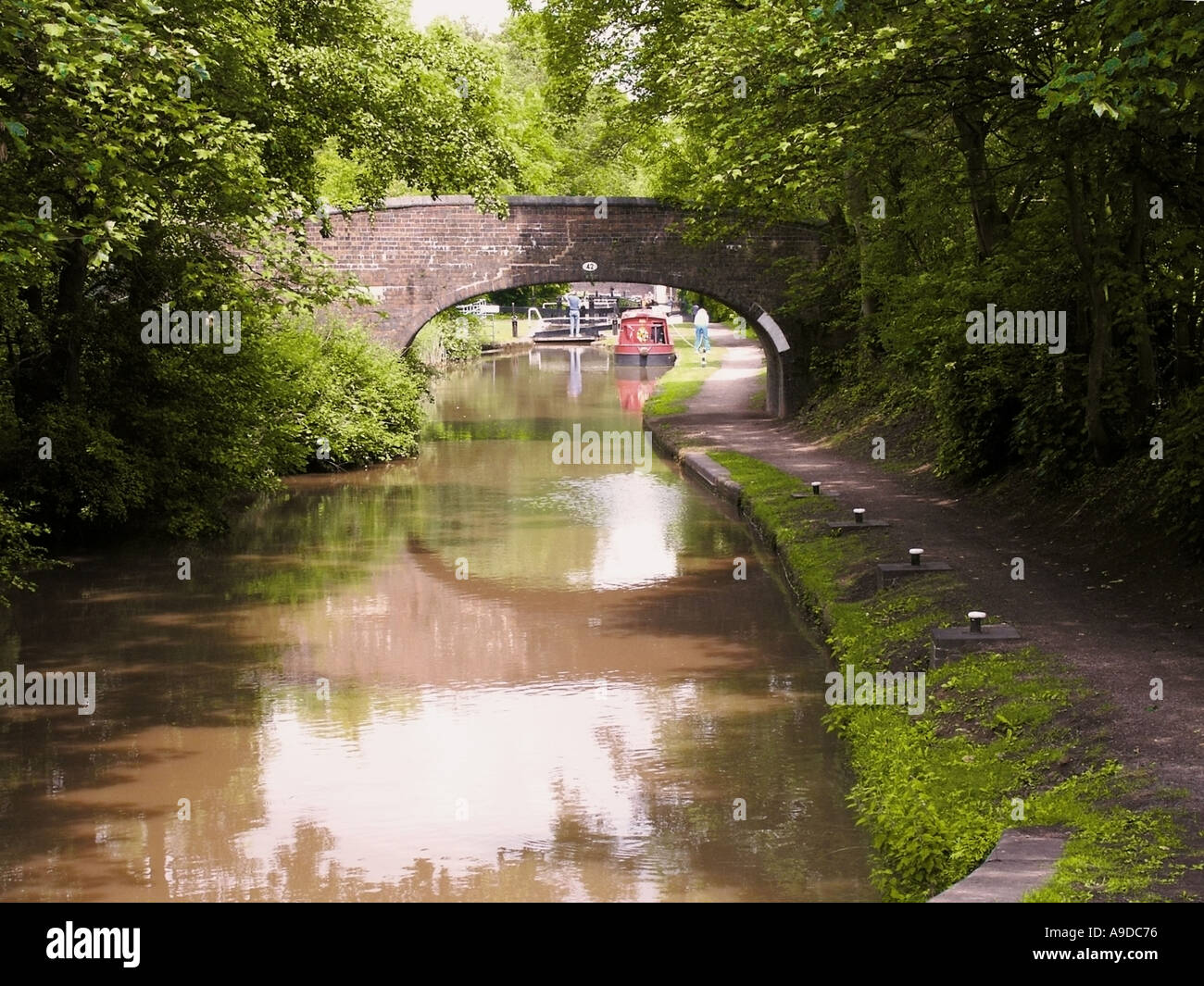 Coventry canal locks hi-res stock photography and images - Alamy