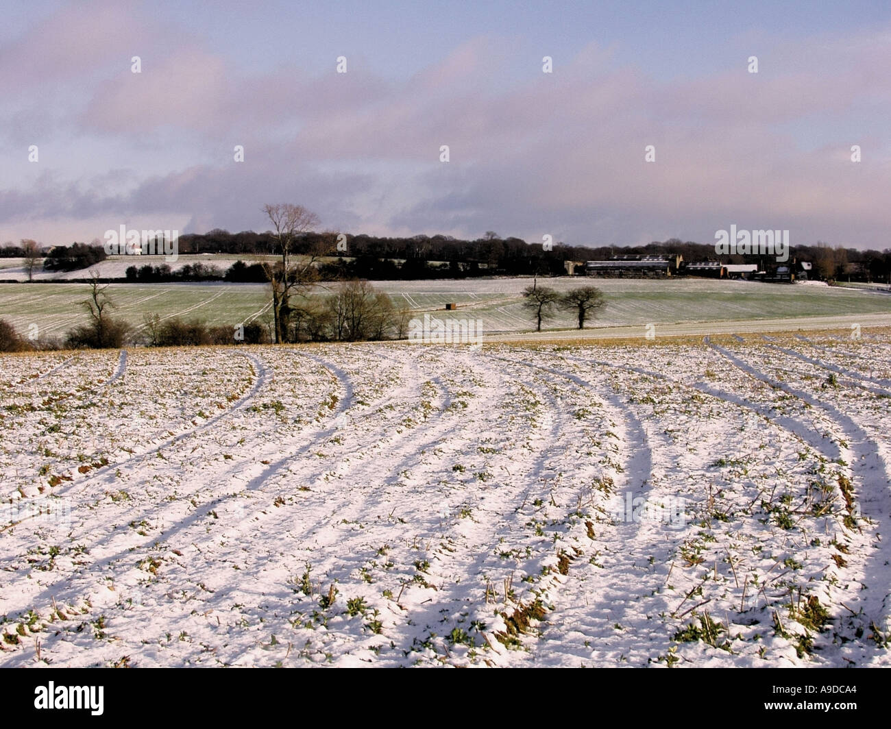 warwickshire near over whitacre Stock Photo - Alamy