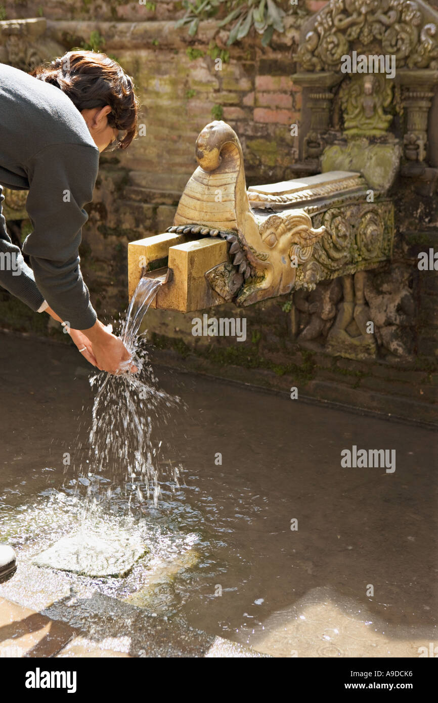 Indian Man Washing In Pond High Resolution Stock Photography and Images ...