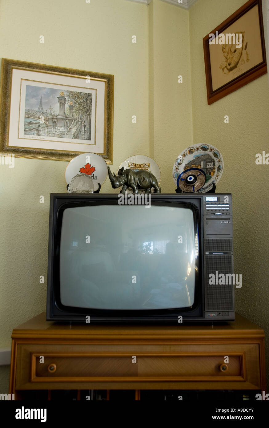 old fashion TV Stock Photo - Alamy