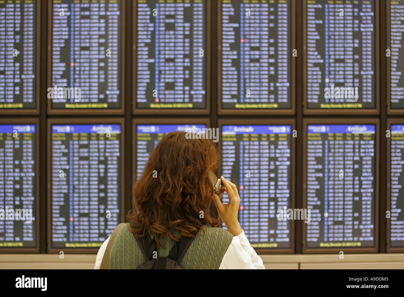 Checking flight times hi-res stock photography and images - Alamy