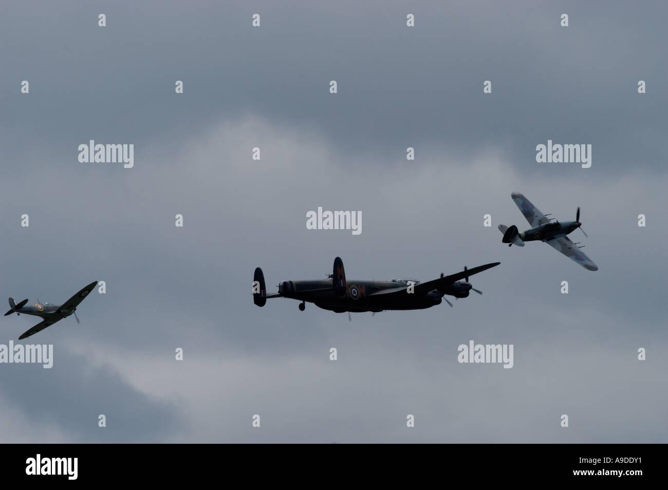 Battle of Britain Memorial Flight In Display at Cosford Stock Photo - Alamy