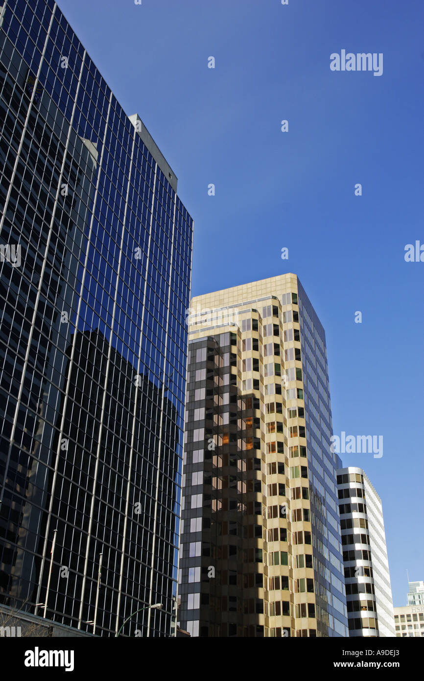 Modern buildings Vancouver Canada Stock Photo - Alamy