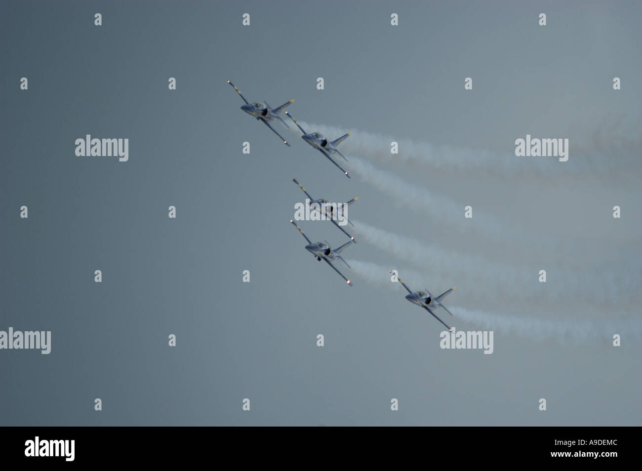 Breitling air display team l-39 Albatross Stock Photo - Alamy
