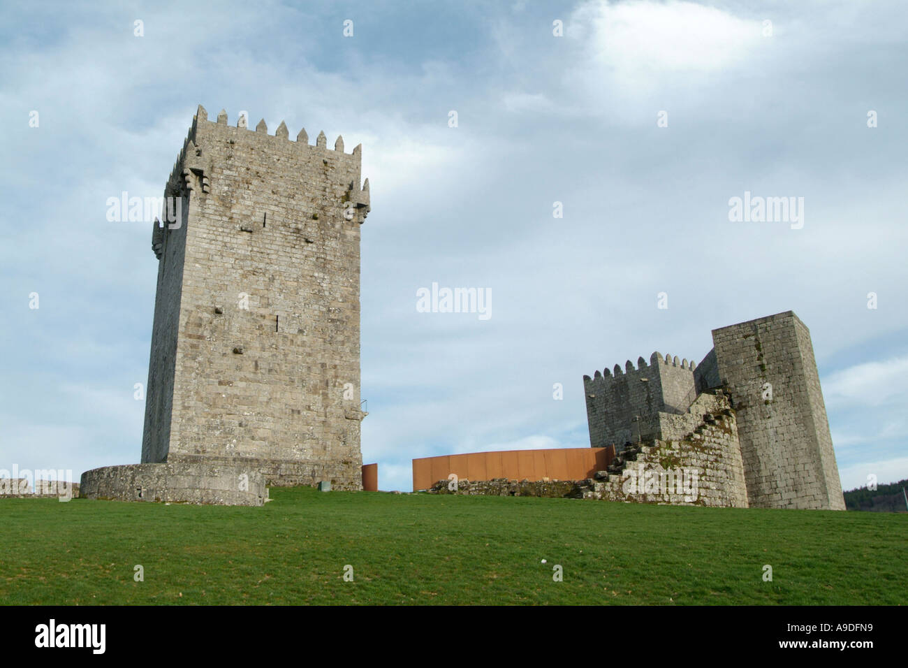 Castle of montalegre hi-res stock photography and images - Alamy