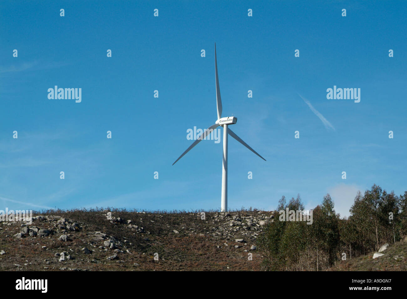 wind farm in Portugal Stock Photo - Alamy