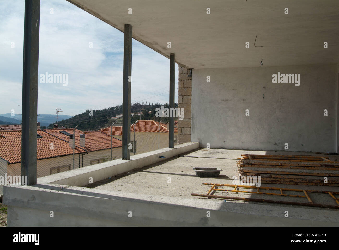 A modern church being built in Portugal Stock Photo - Alamy
