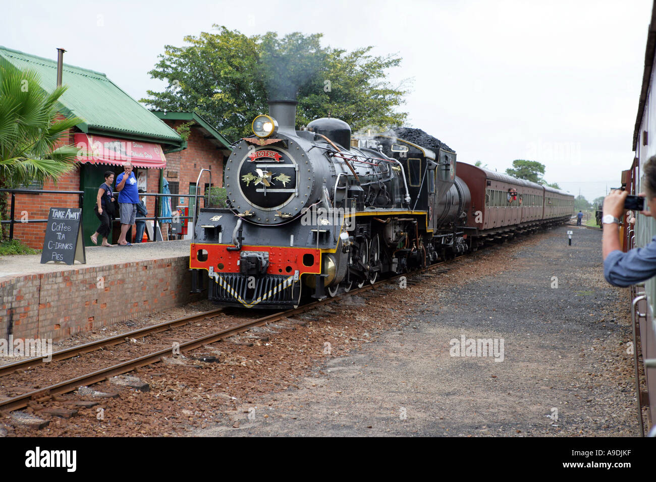 Knysna to George steam railway, South Africa Stock Photo - Alamy