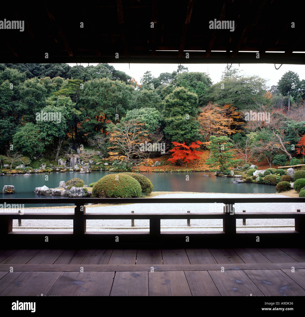 Garden of Tenryu ji Temple Kyoto Japan Stock Photo - Alamy