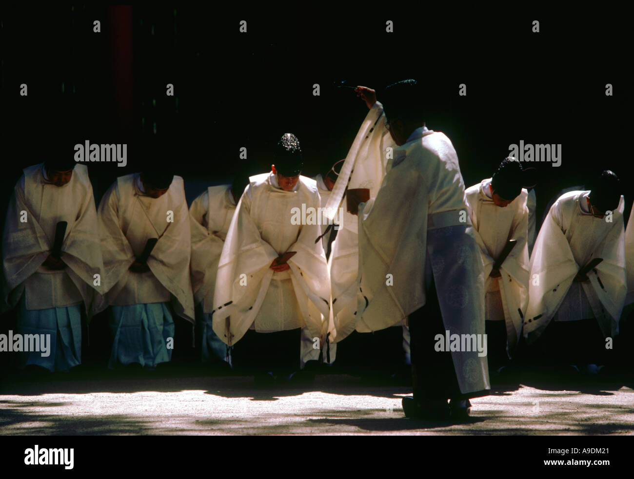 Shintoism japan priest hi-res stock photography and images - Alamy
