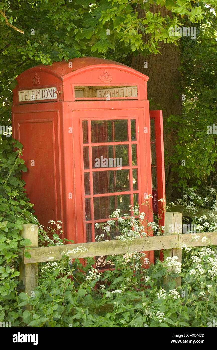 Norfolk telephone red box hi-res stock photography and images - Alamy