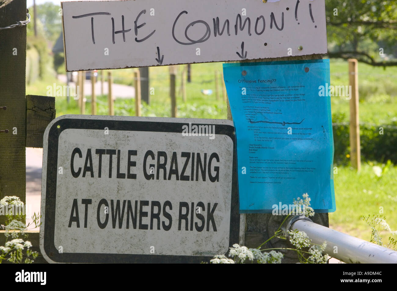 Enclosed common land hi-res stock photography and images - Alamy