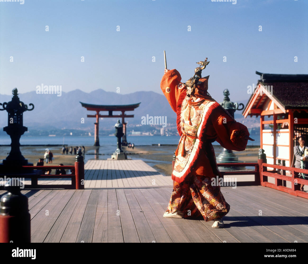 The bugaku dance hi-res stock photography and images - Alamy