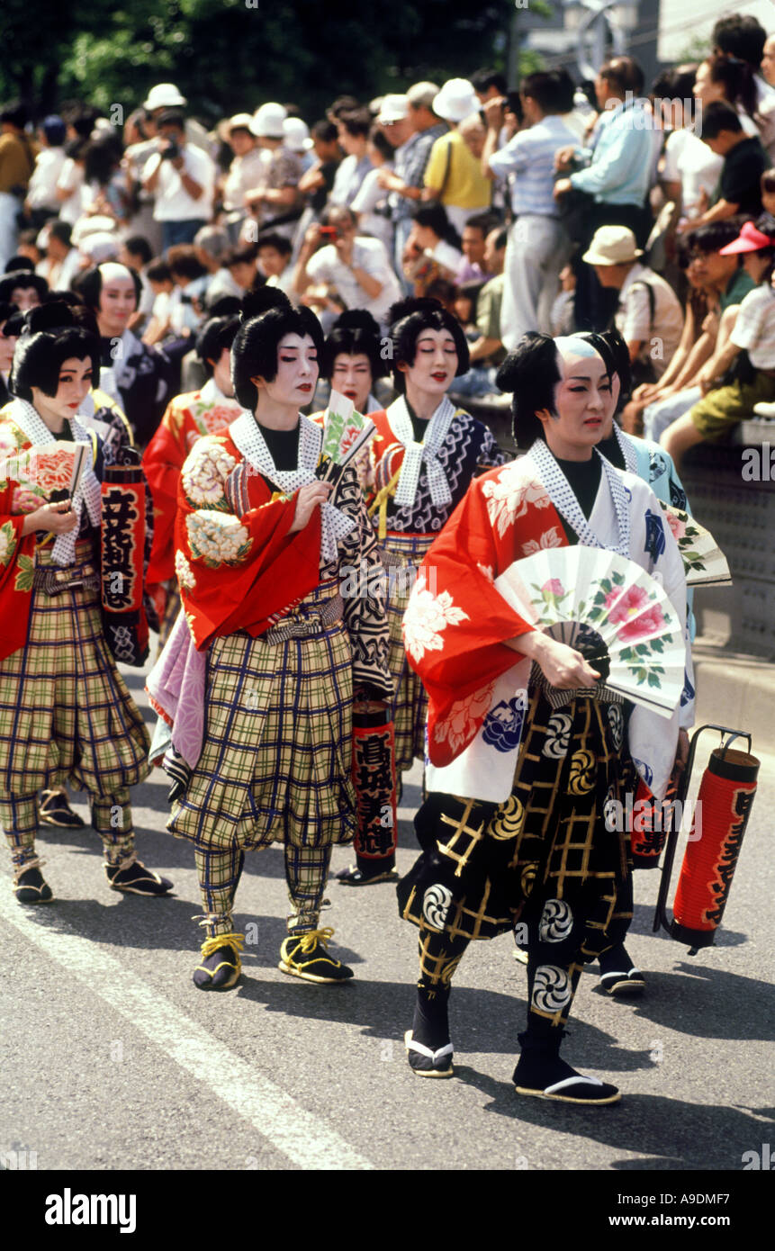 Festival procession Fukagawa Tokyo Japan Stock Photo - Alamy