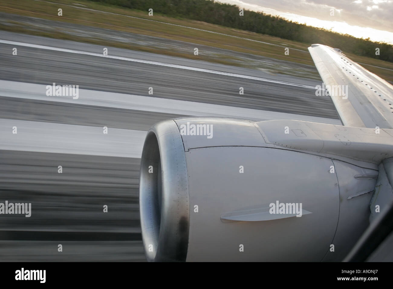 Airplane taking off Stock Photo - Alamy