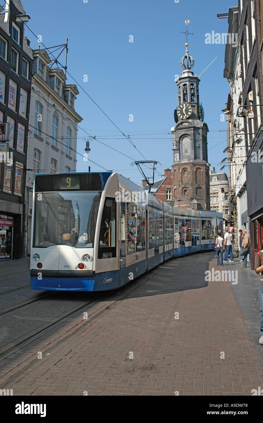 Amsterdam trams hi-res stock photography and images - Alamy
