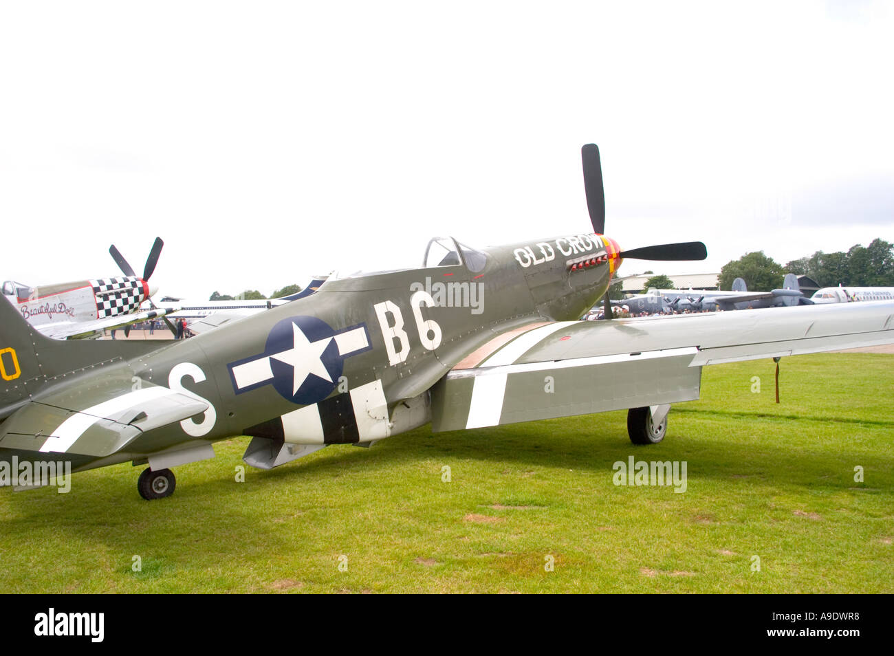 North American Aviation P51D Mustang Stock Photo - Alamy