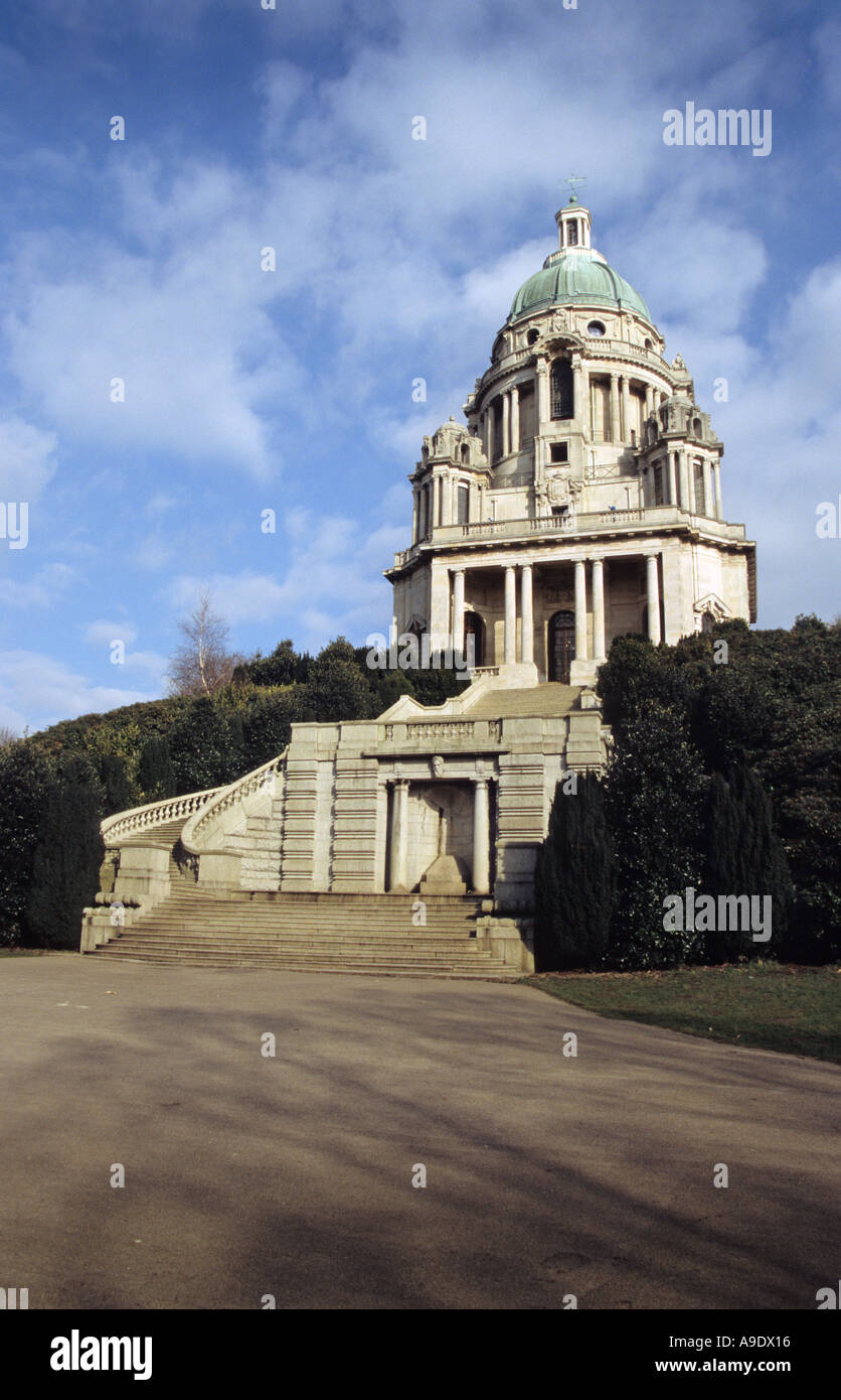 Ashton Memorial in Williamson Park Lancaster Lancashire Stock Photo - Alamy