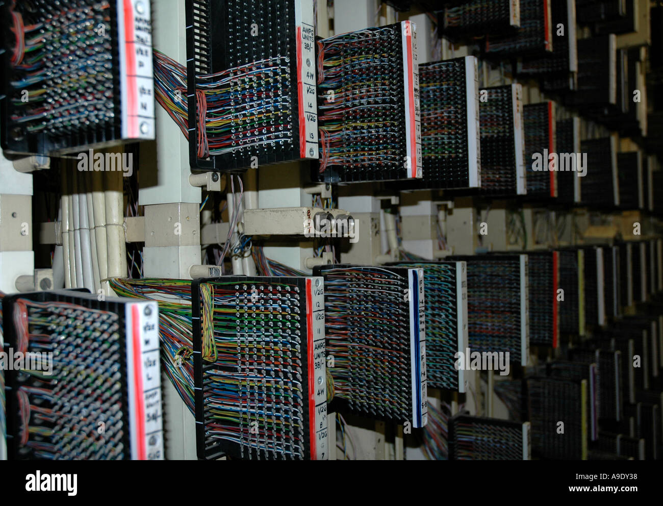 Automatic telephone exchange hi-res stock photography and images - Alamy