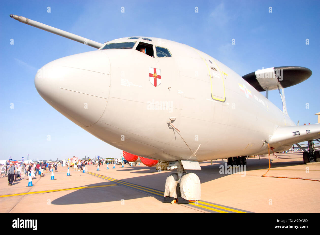 RAF Boeing EH3 Sentry Stock Photo - Alamy
