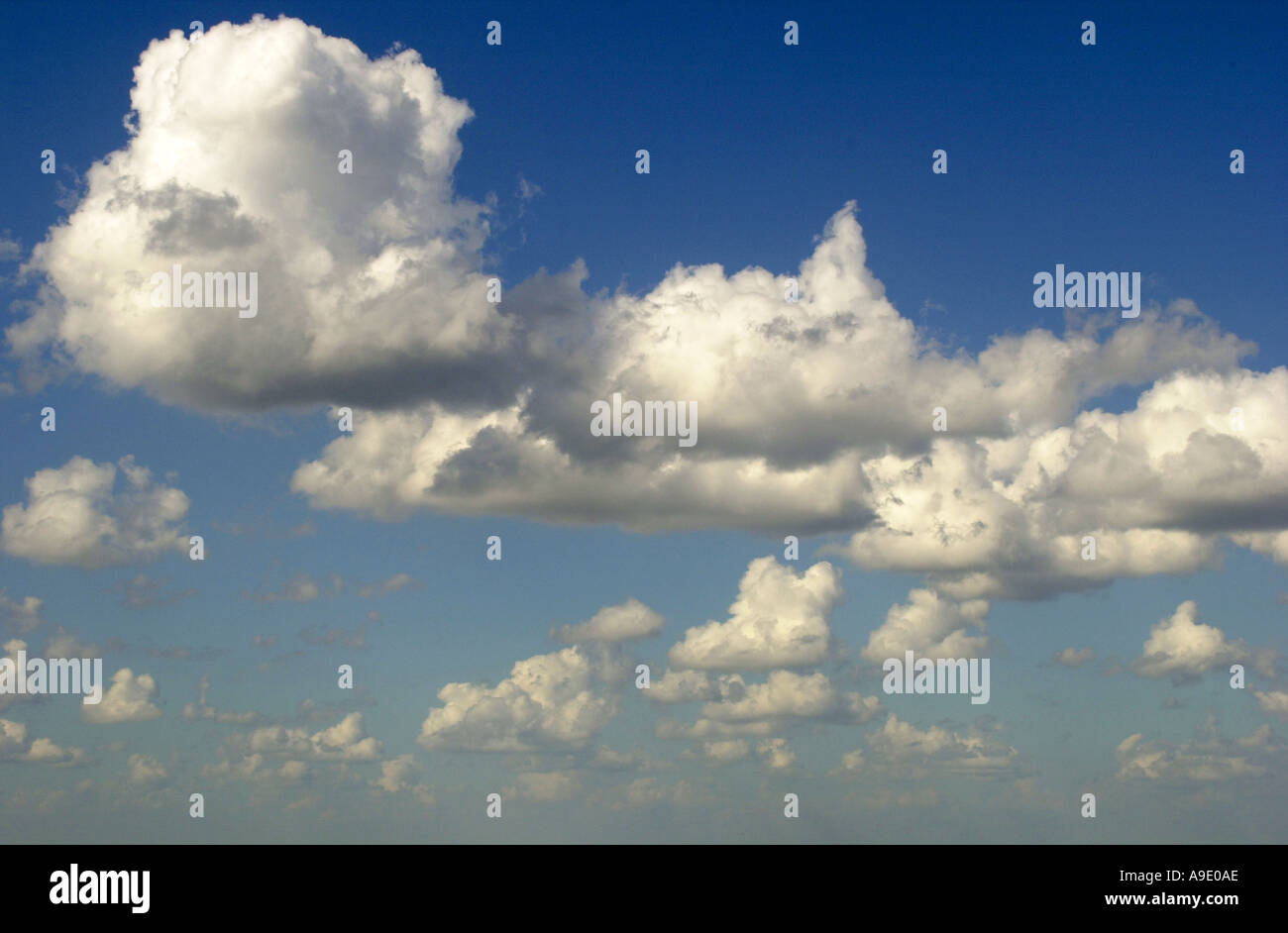 Horizontal color image of clouds Stock Photo - Alamy