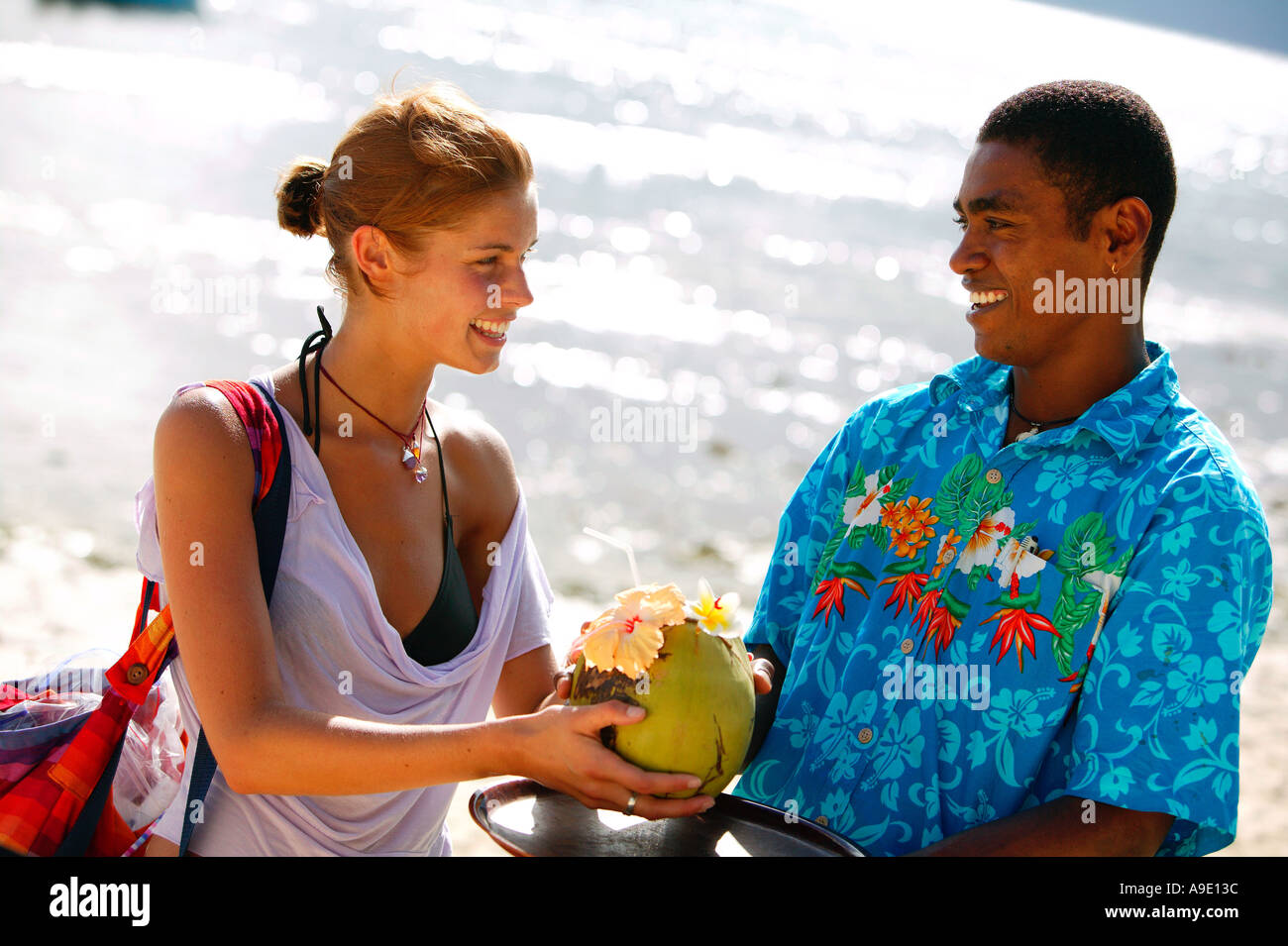 Fiji model hi-res stock photography and images - Alamy