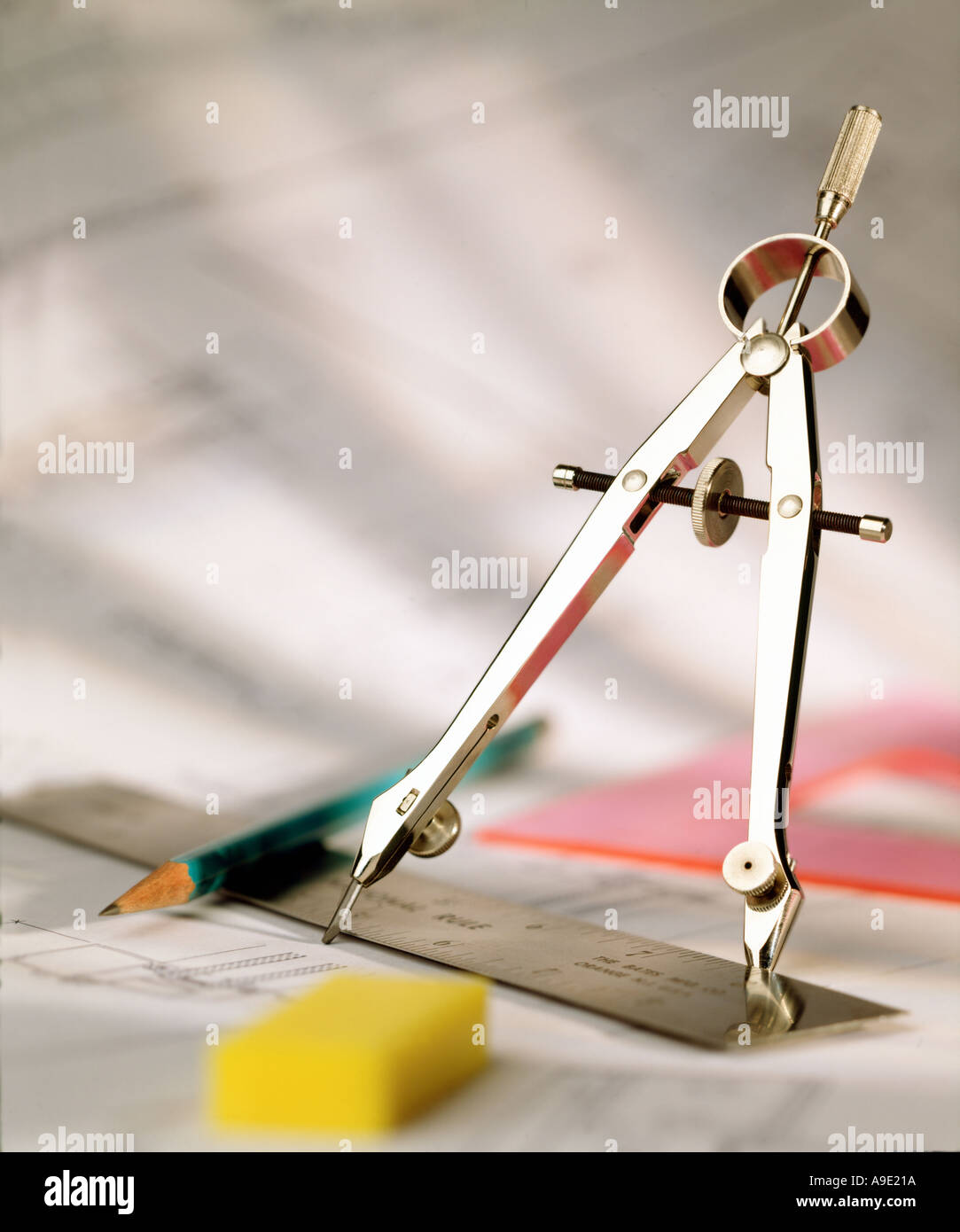 Precision adjustable compass hi-res stock photography and images - Alamy