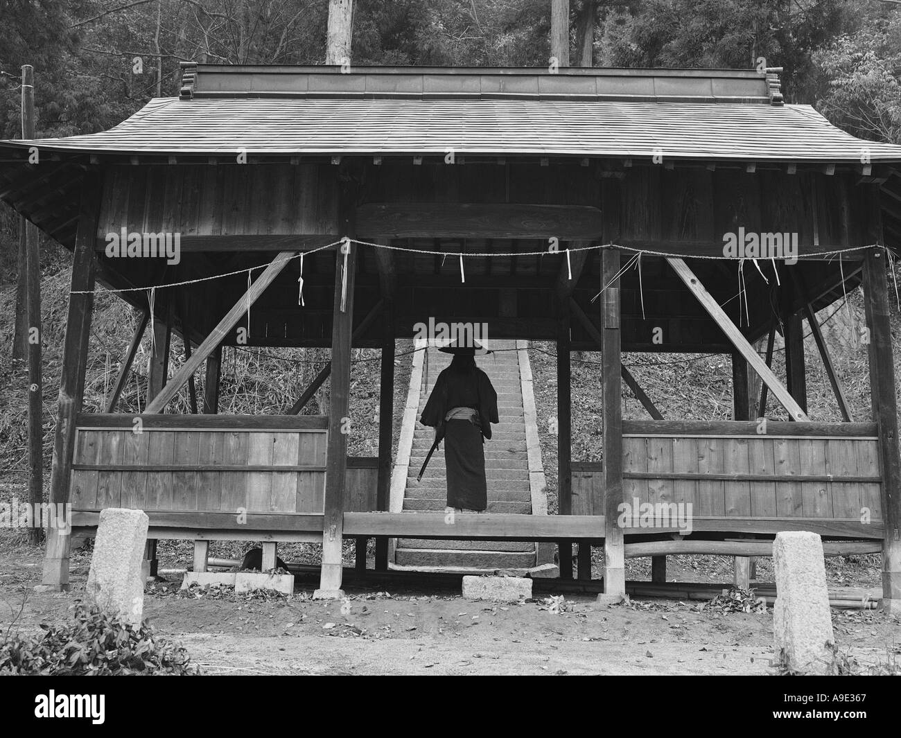 Samurai house Black and White Stock Photos & Images - Alamy