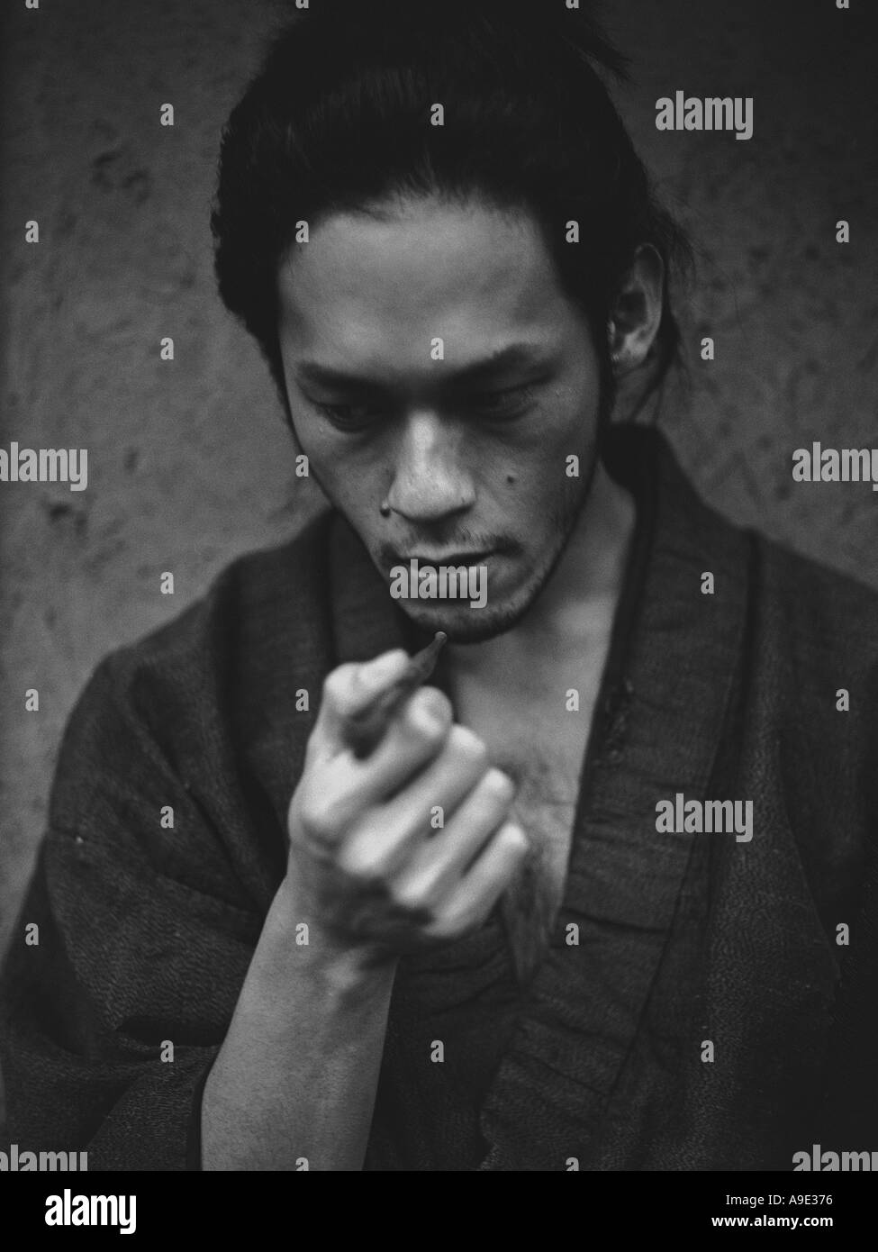 Japanese samurai eyes hi-res stock photography and images - Alamy