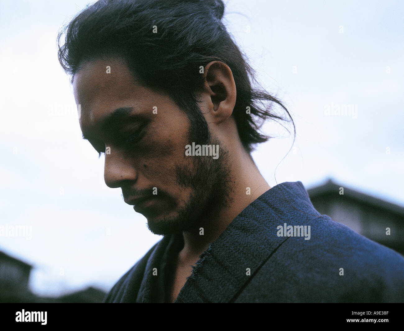 Japanese samurai eyes hi-res stock photography and images - Alamy