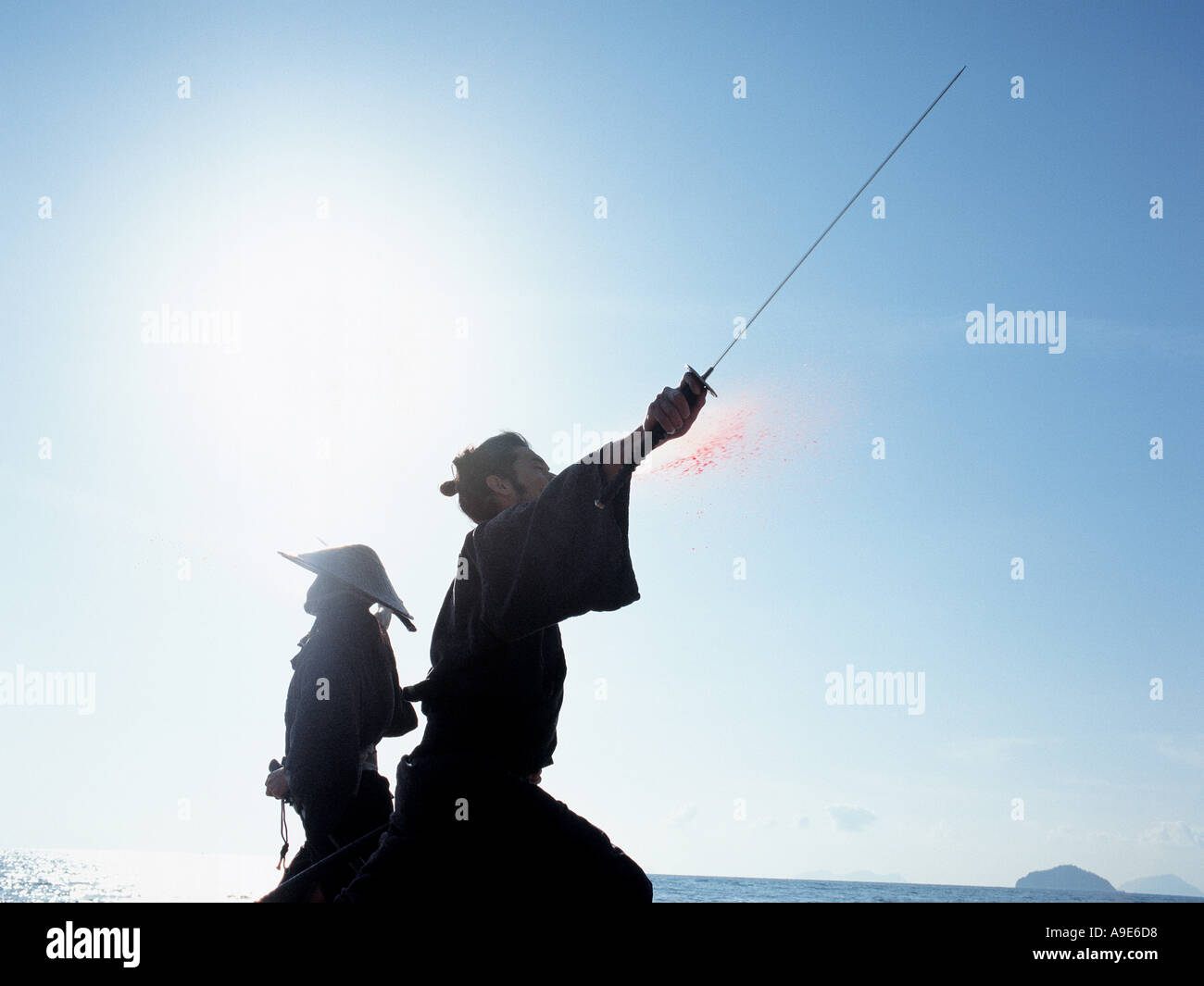 Samurai clash hi-res stock photography and images - Alamy