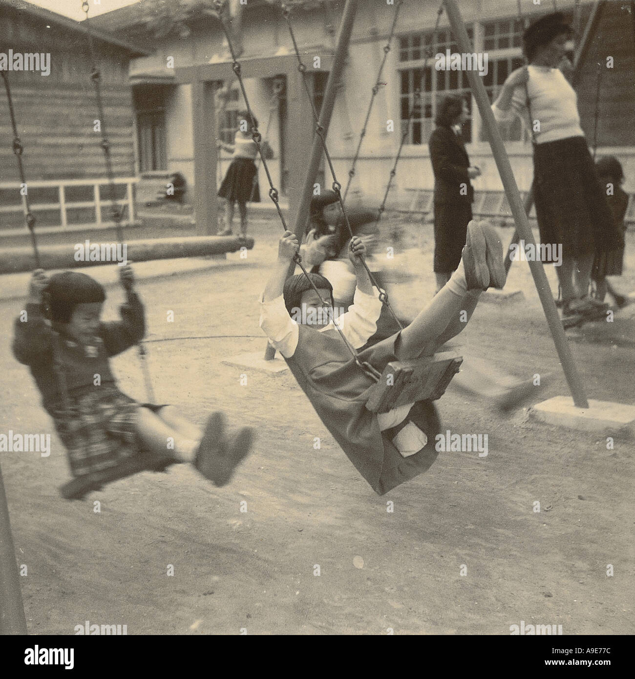 Kids at Play Stock Photo - Alamy