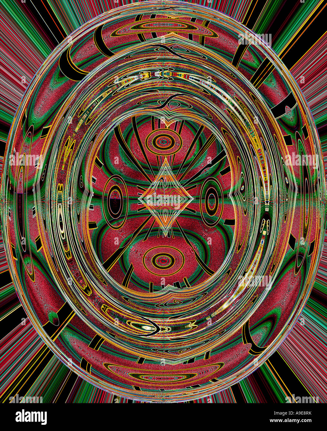 Digital Abstract Art Stock Photo - Alamy