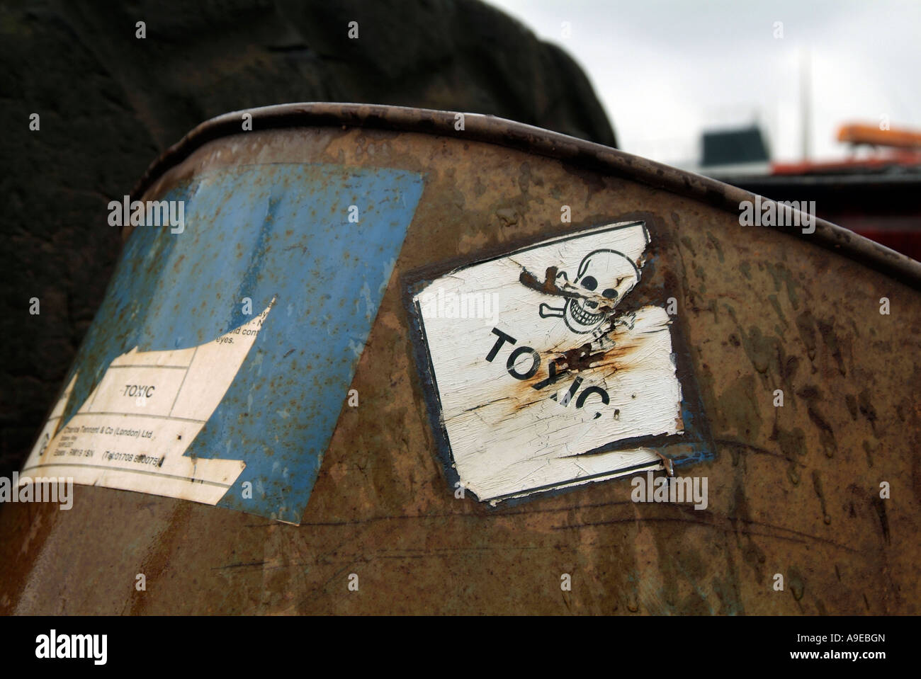 toxic, waste, pollutant, pollution. EPA, green, disposal, rusty, barrel ...