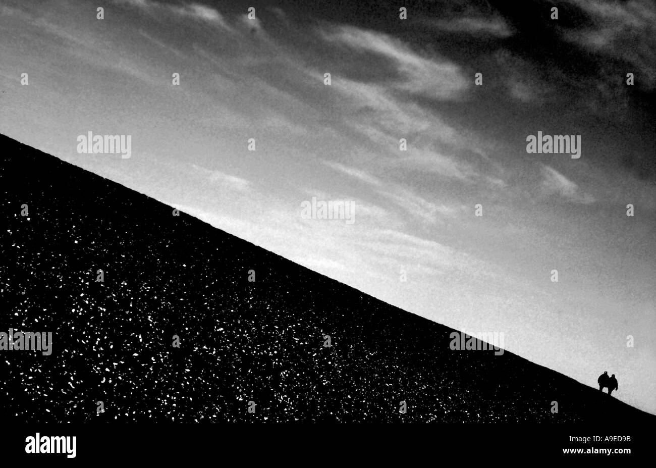 Climbing up hill Black and White Stock Photos & Images - Alamy