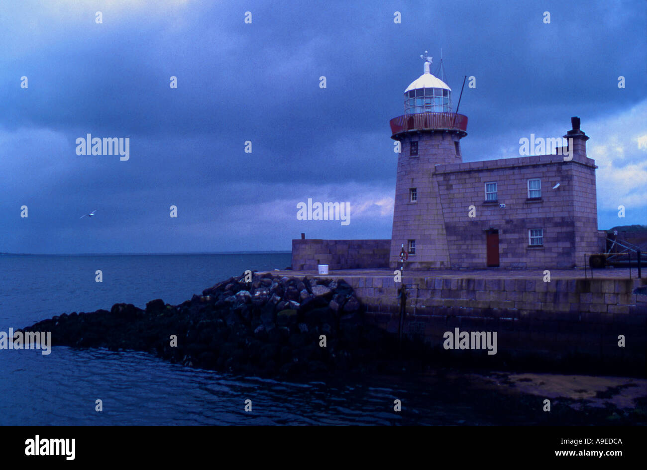 Lighthouse Howth harbour Dublin Southern Ireland Stock Photo - Alamy