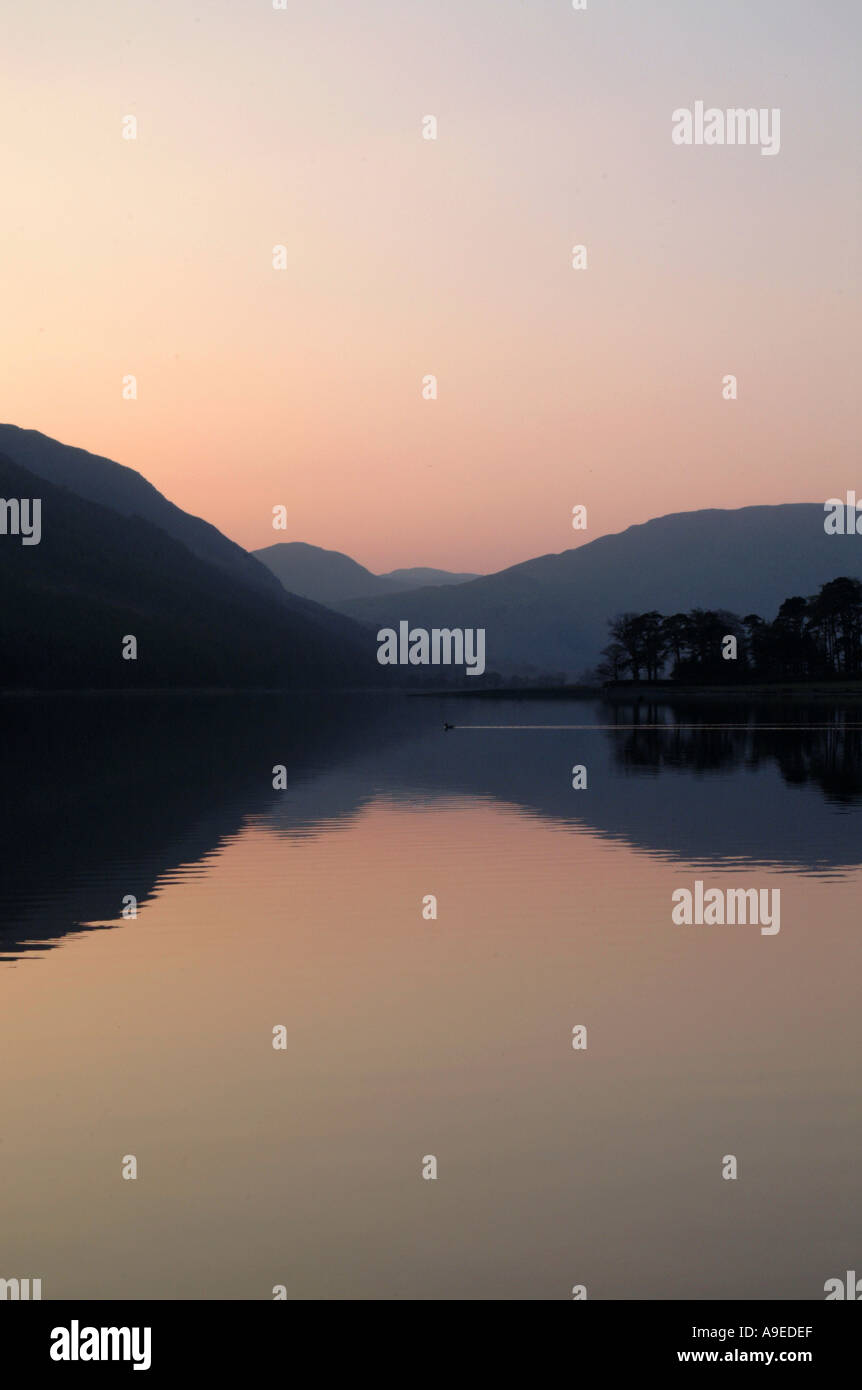 Buttermere sunset spring hi-res stock photography and images - Alamy