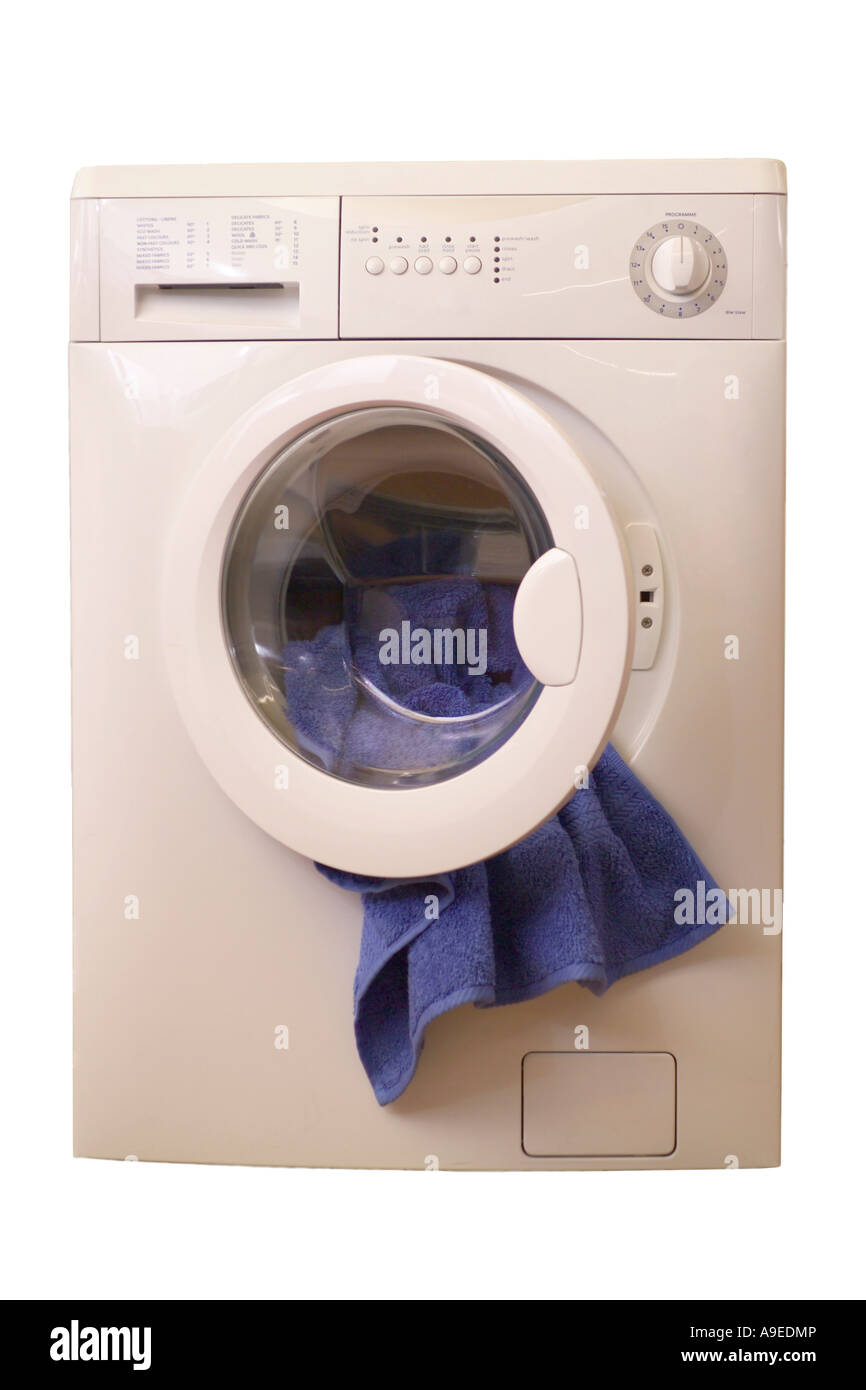 Washing machine Cut Out Stock Images & Pictures - Alamy