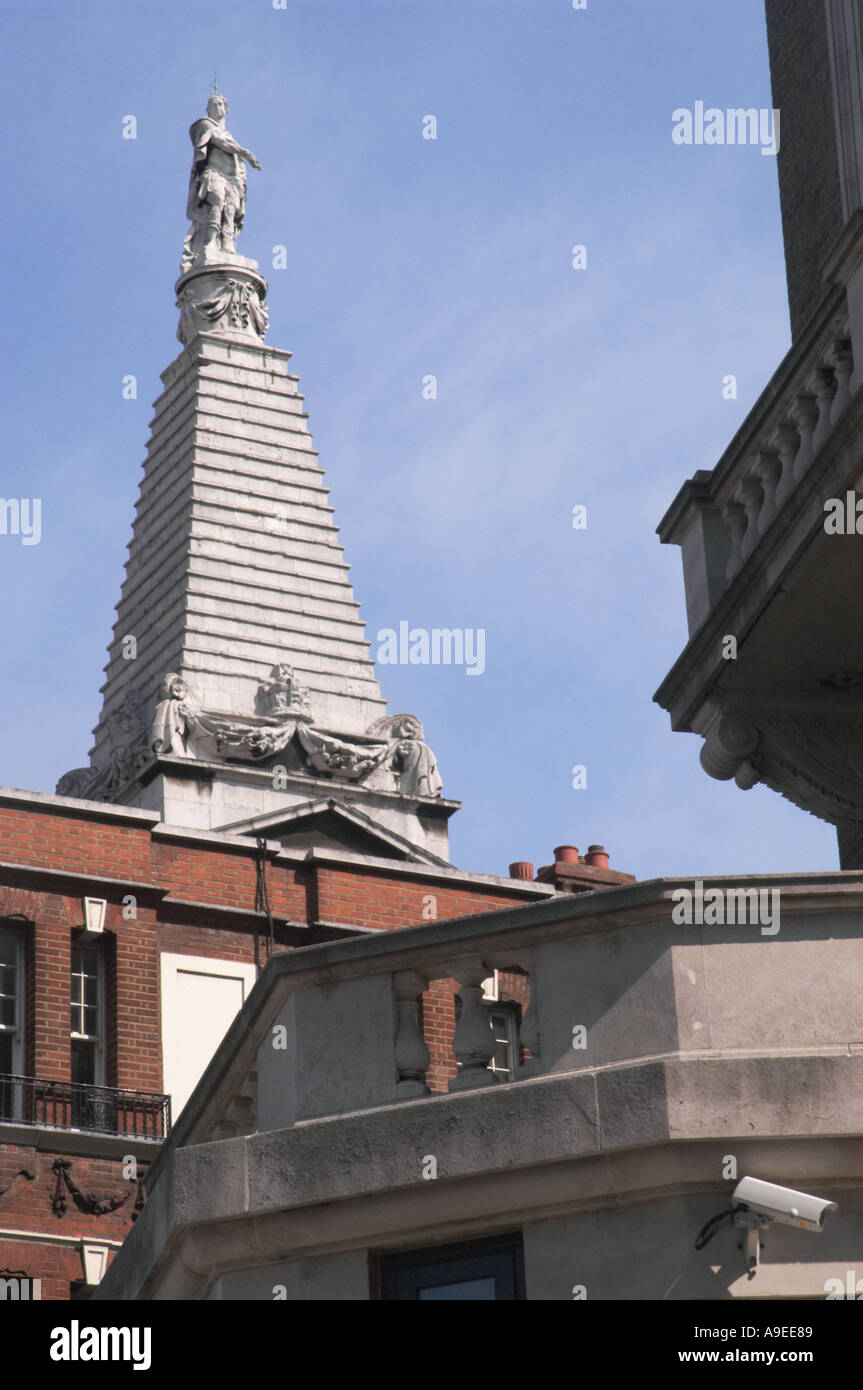 St Georges Church Holborn London architect Nicholas Hawksmoor Stock ...