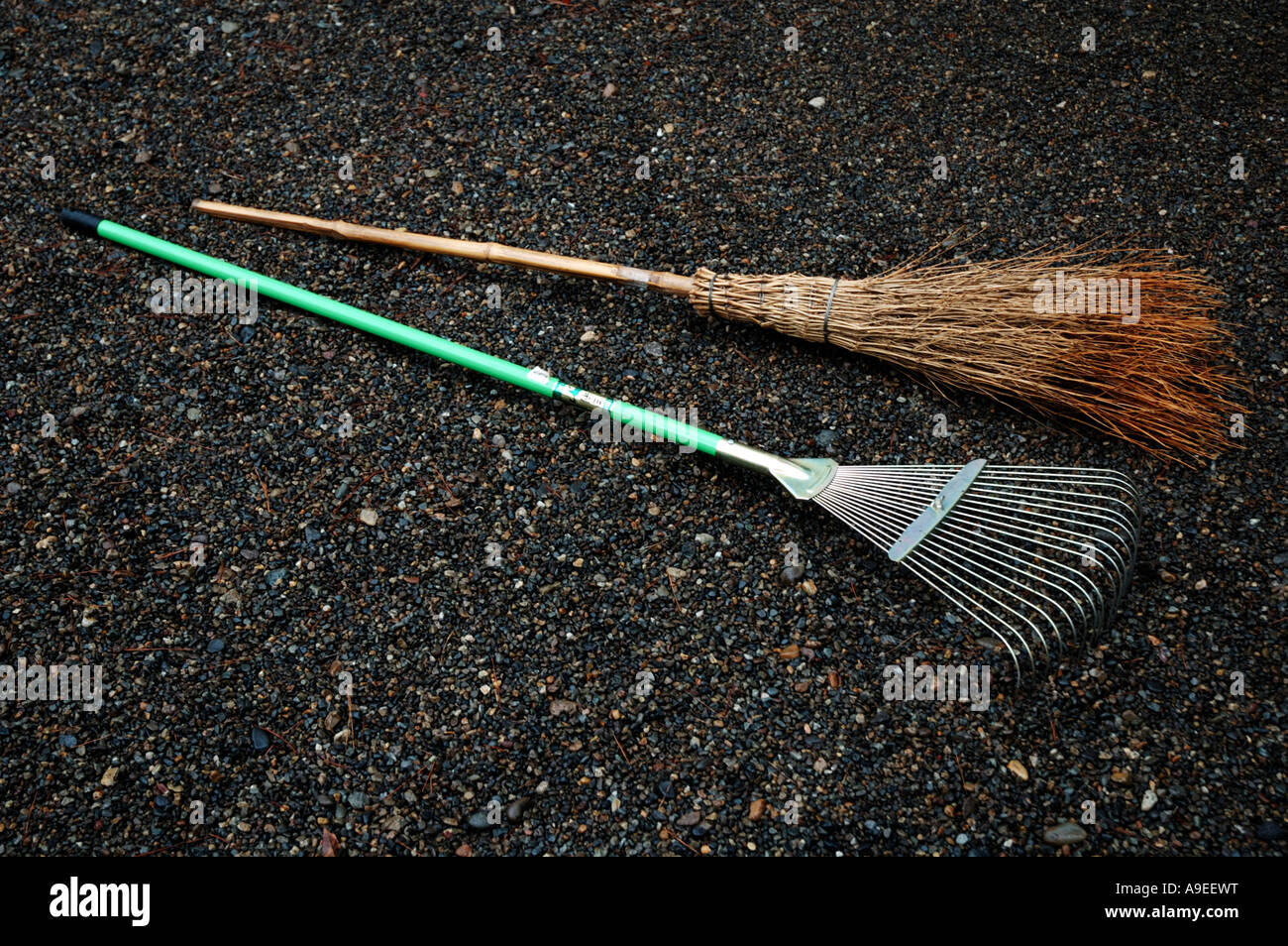 Bamboo rake hi-res stock photography and images - Alamy