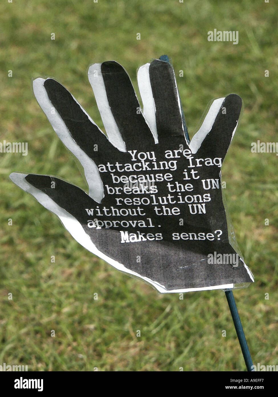 2003 london peace march hi-res stock photography and images - Alamy