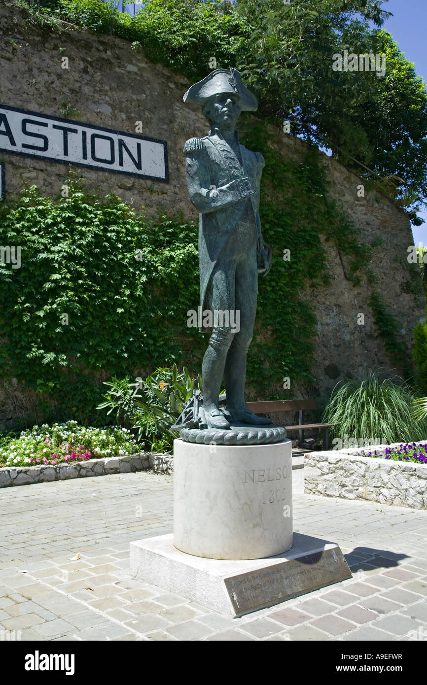 Nelson s bi centennial statue opposite the Trafalgar cemetery in ...