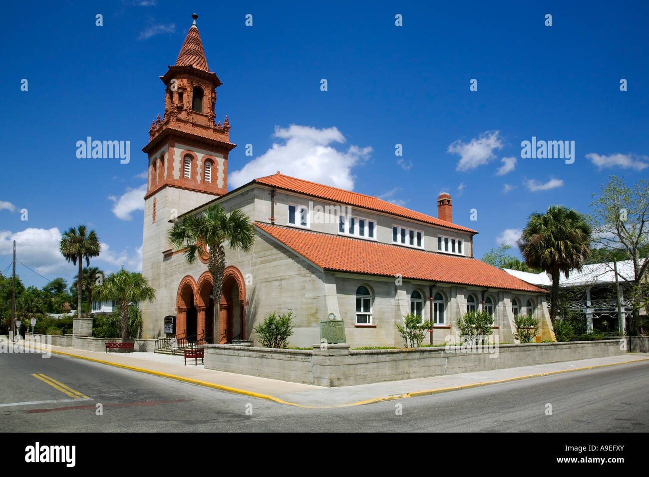 The Grace United Methodist Church in St Augustine florida USA Stock ...