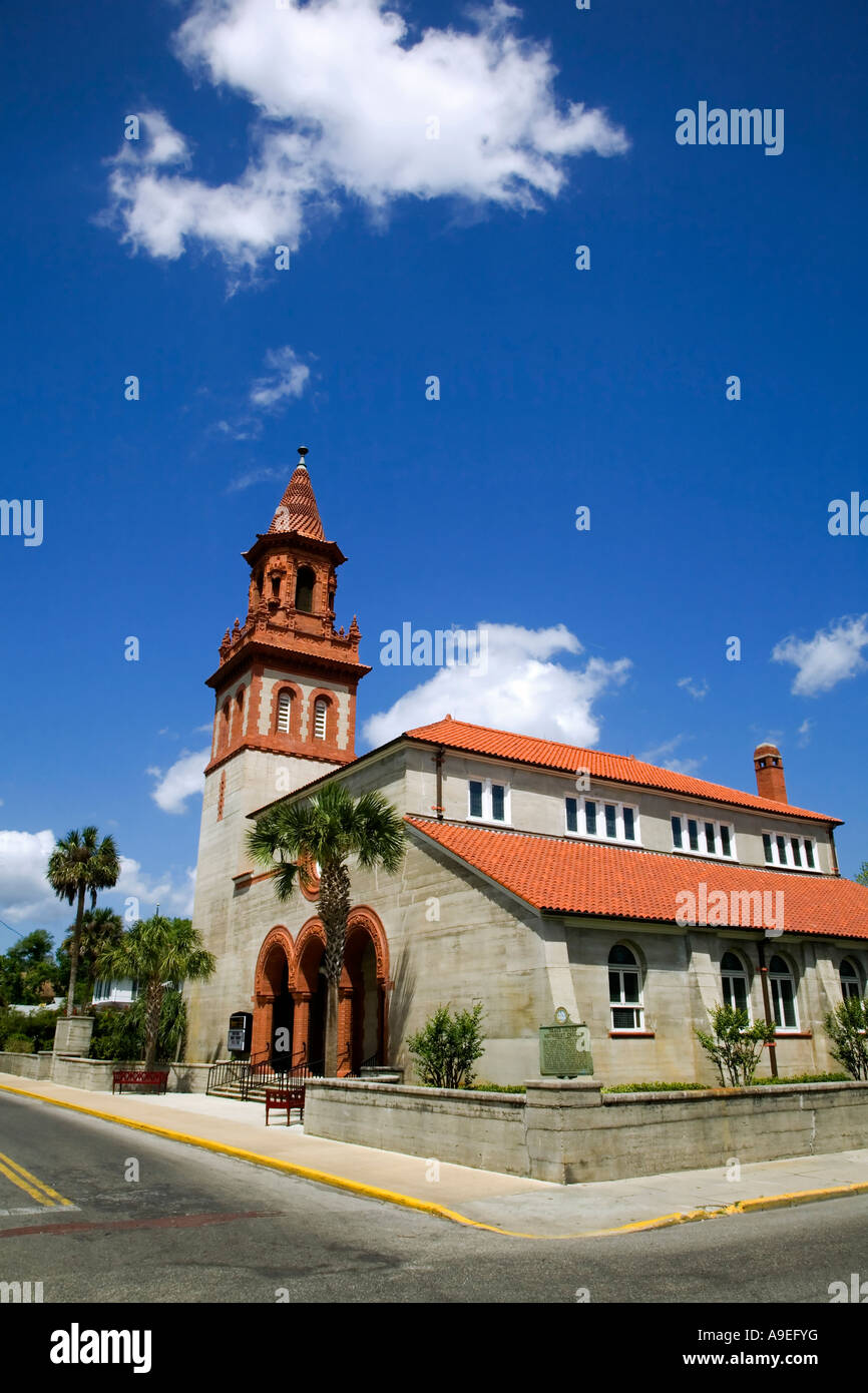 The Grace United Methodist Church in St Augustine florida USA Stock ...