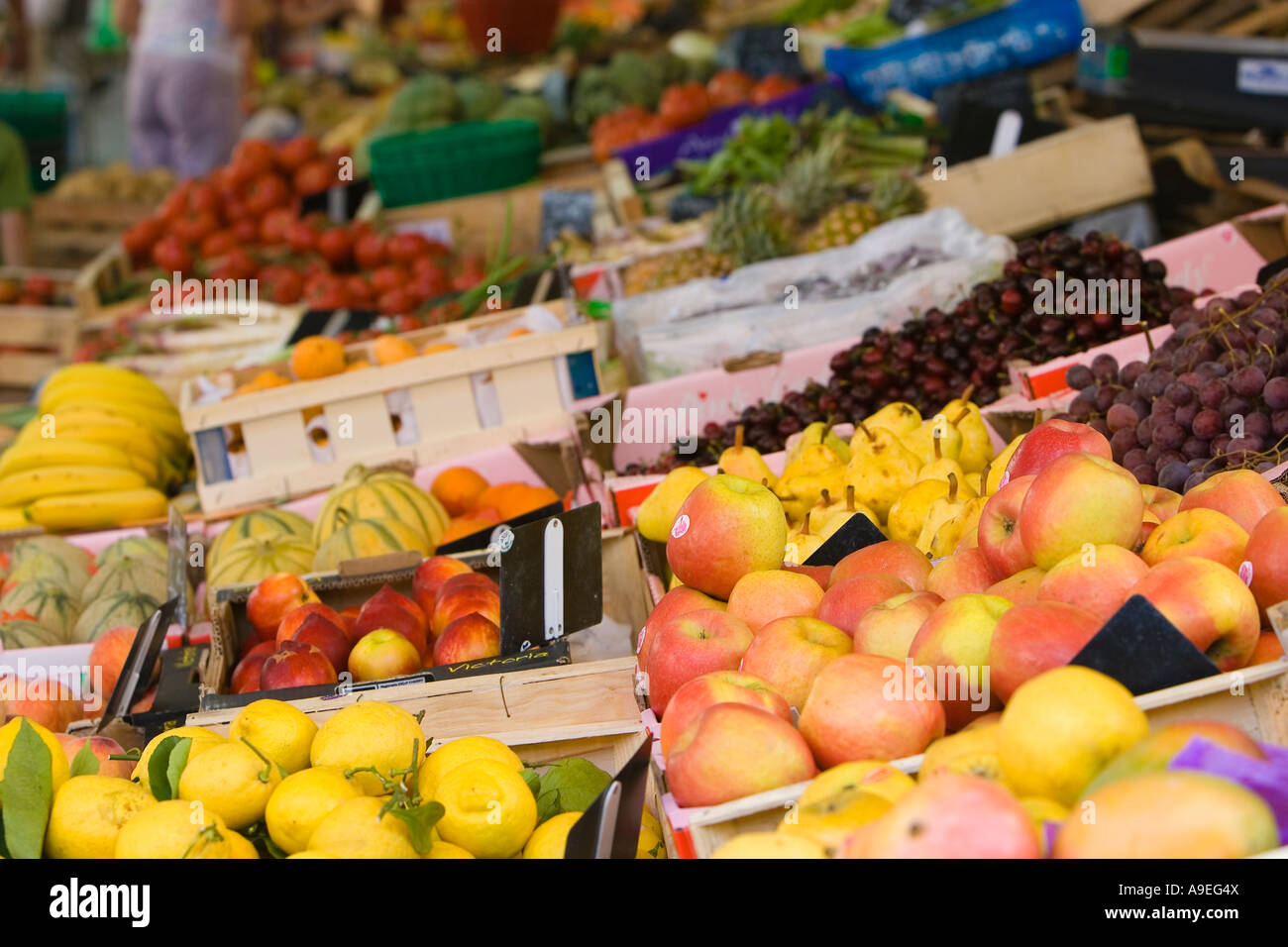Saint Raphael Cote d Azur Provence France Fruit For Sale At A French ...