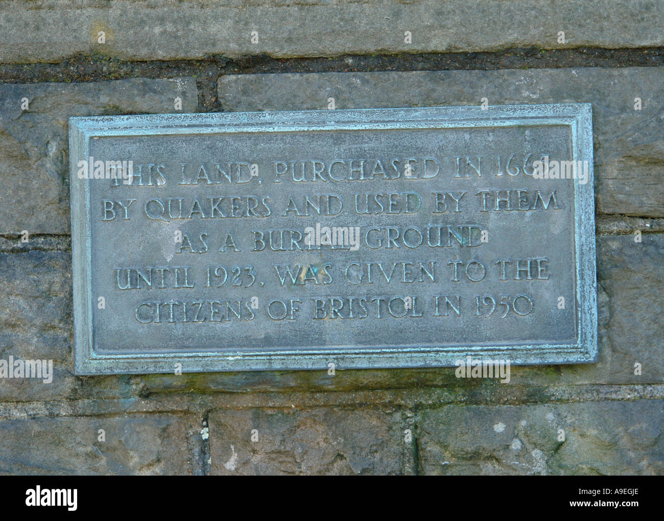 Quakers bristol hi-res stock photography and images - Alamy