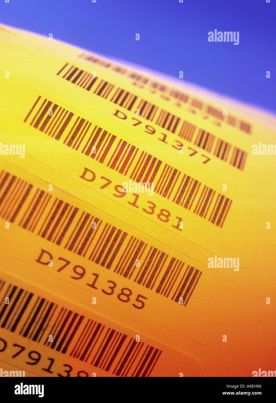 BAR CODE Stock Photo - Alamy