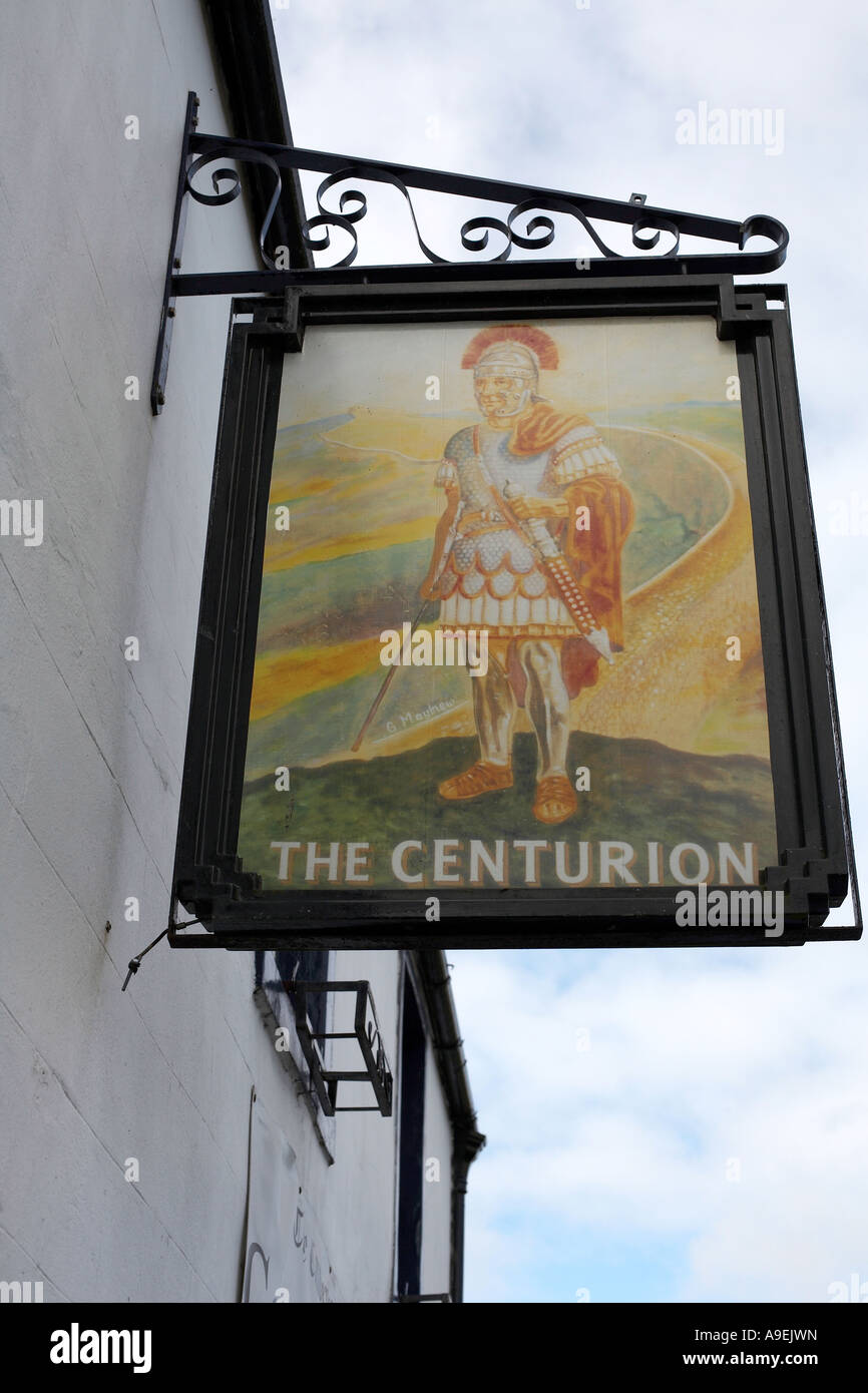 The Centurion Inn at Walton, Hadrian's Wall Country Stock Photo - Alamy