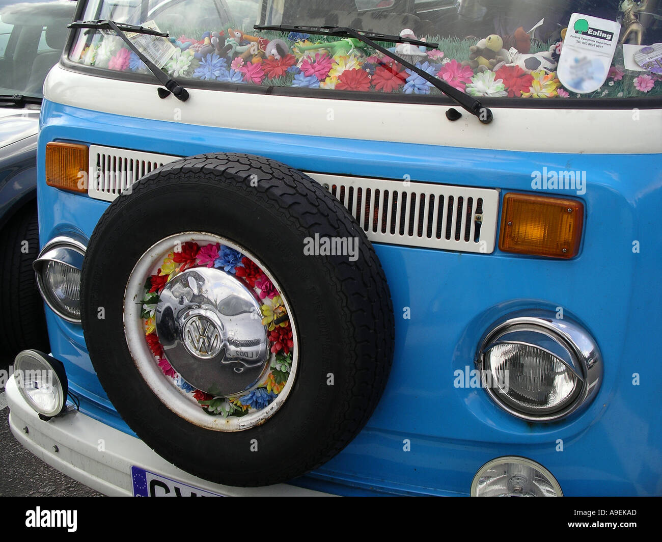 VW Love Van Stock Photo - Alamy