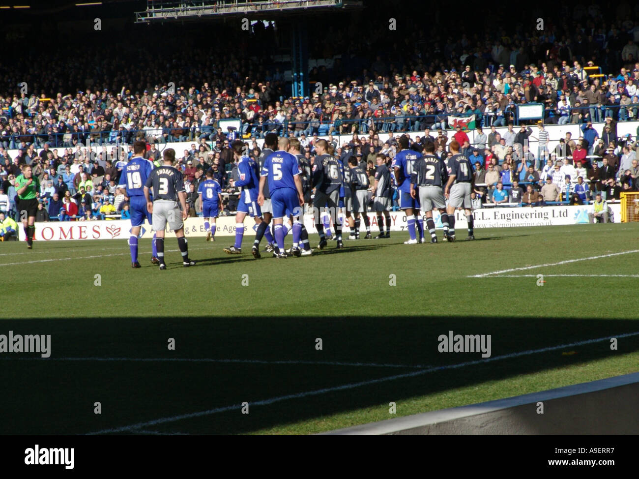 Playing a game of football cardiff hi-res stock photography and images ...